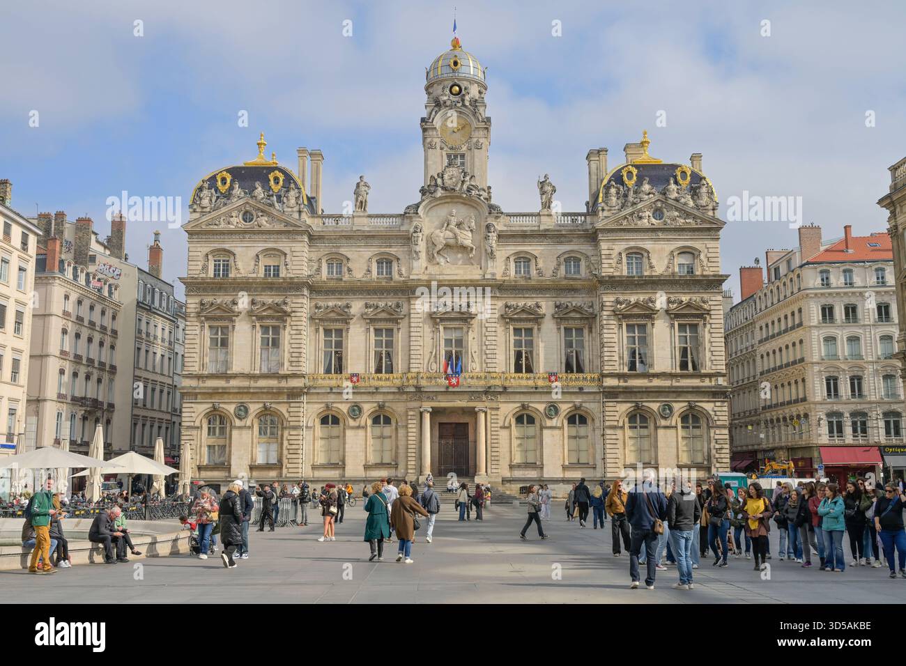 Rathaus, Hotel de Ville de Lyon, Place des Terreaux, Altstadt, Lyon ...