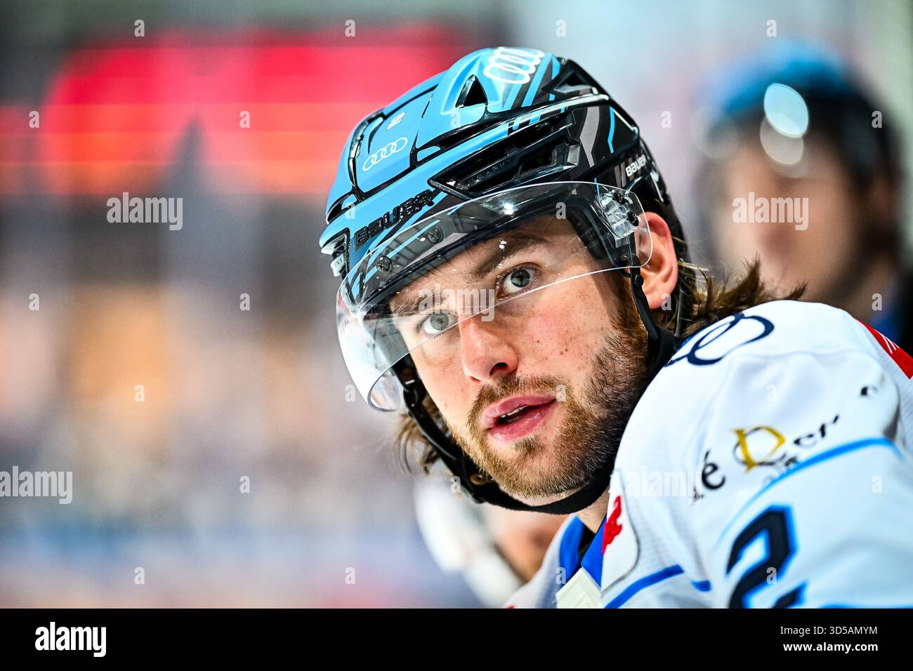 Sam Ruopp (ERC Ingolstadt, #2), GER, Iserlohn Roosters vs. ERC ...