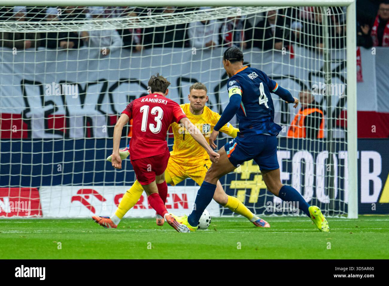 Jakub Kami?ski of Poland scores a goal during the FIFA World Cup 2026 ...