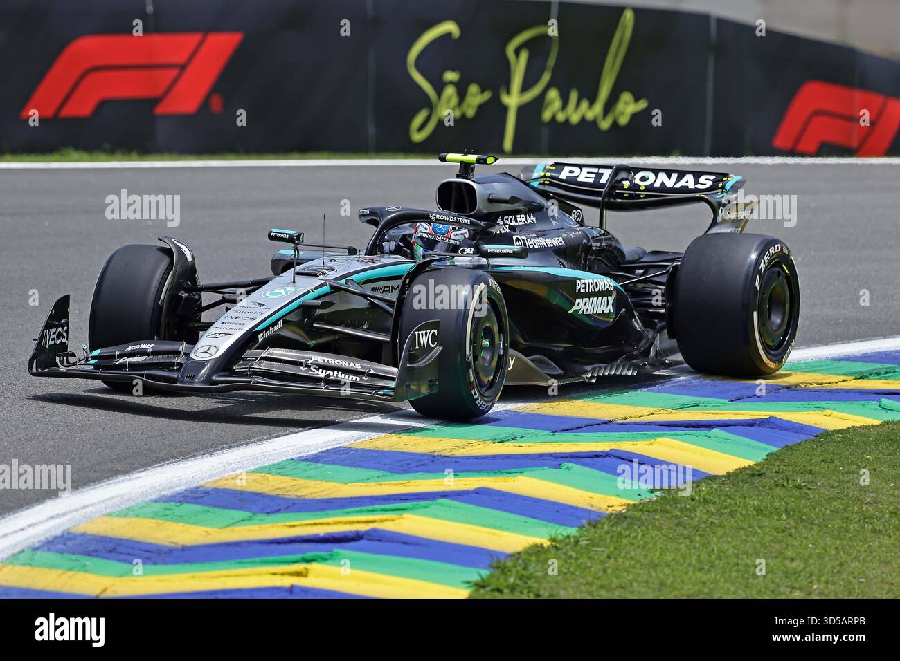 7th November 2925; Sao Paulo, Brazil Kimi Antonelli (ITA) Mercedes AMG ...
