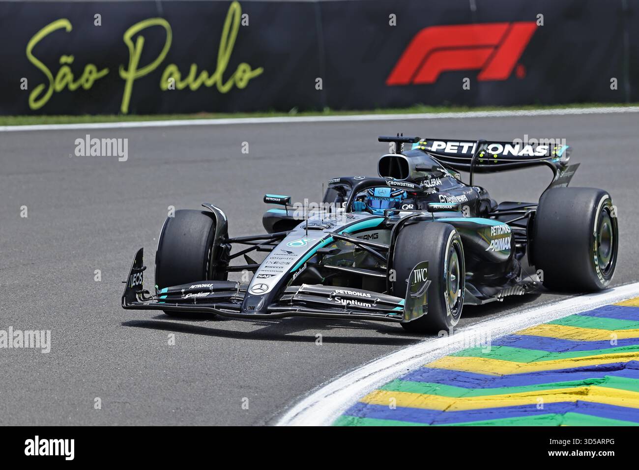 7th November 2925; Sao Paulo, Brazil George Russell (GBR) Mercedes AMG ...