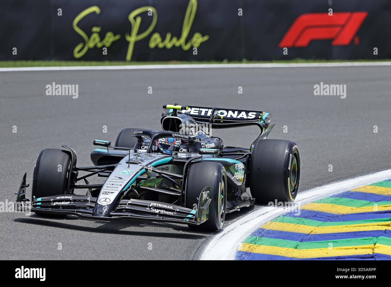 7th November 2925; Sao Paulo, Brazil Kimi Antonelli (ITA) Mercedes AMG ...