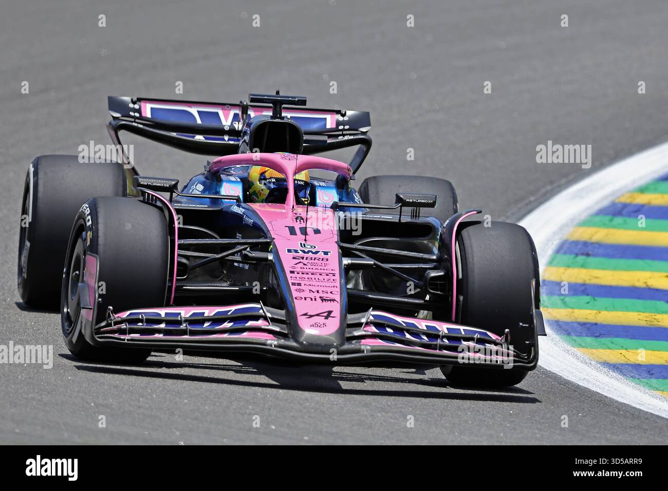 7th November 2925; Sao Paulo, Brazil Pierre Gasly (FRA) BWT Alpine F1 ...