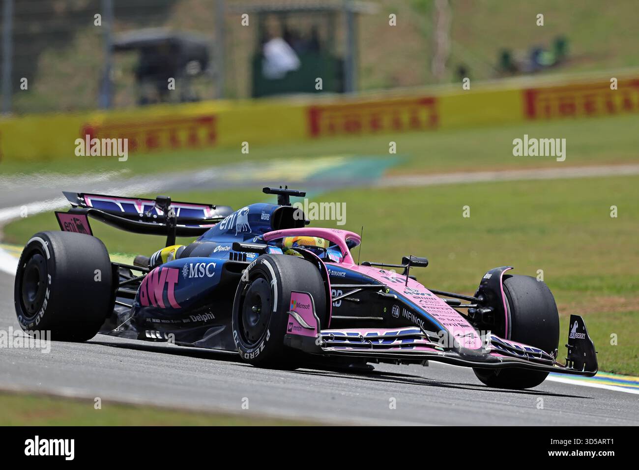 7th November 2925; Sao Paulo, Brazil Pierre Gasly (FRA) BWT Alpine F1 ...