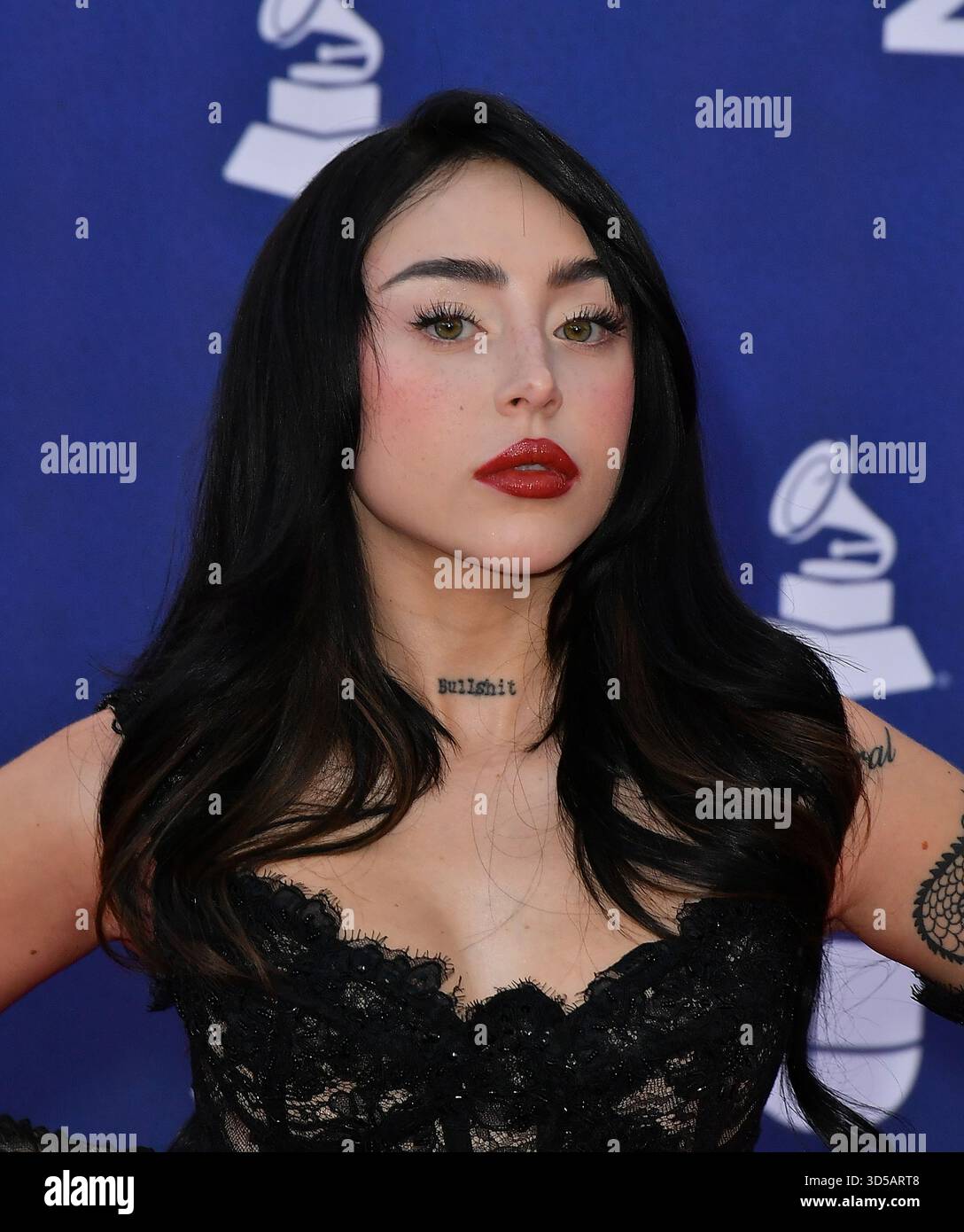 Nicki Nicole attends The 26th Annual Latin GRAMMY Awards at MGM Grand ...