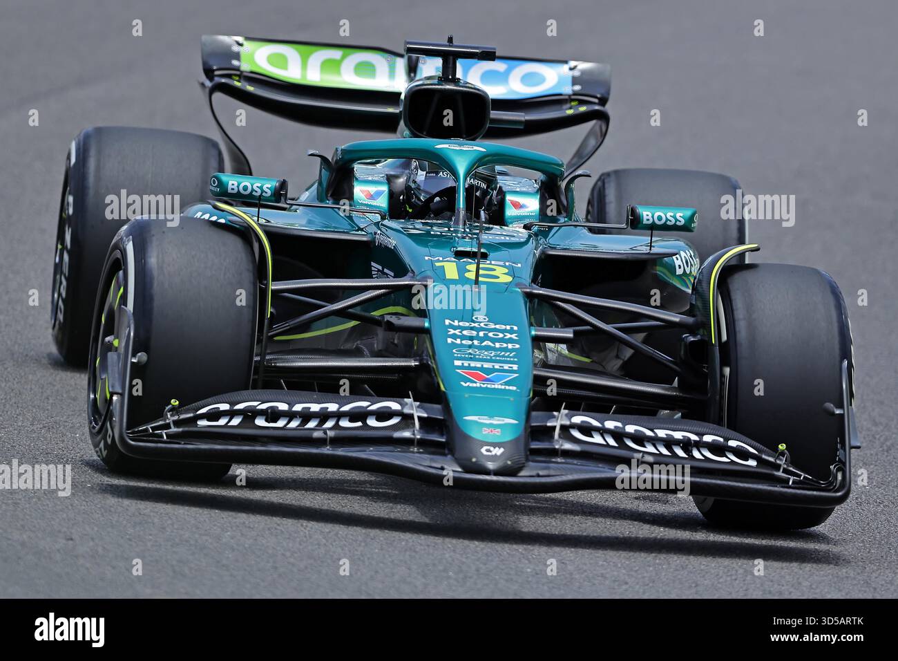 7th November 2925; Sao Paulo, Brazil Lance Stroll (CAN) Aston Martin ...