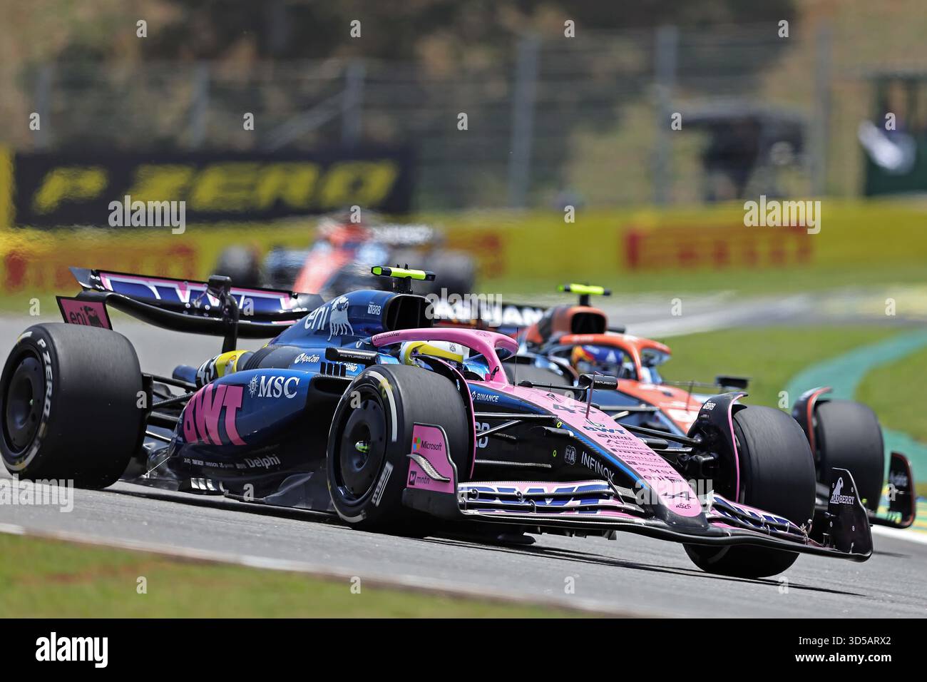 7th November 2925; Sao Paulo, Brazil Franco Colapinto (ARG) BWT Alpine ...
