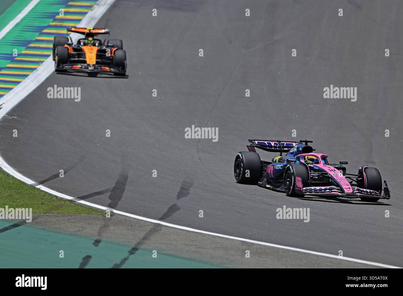 7th November 2925; Sao Paulo, Brazil Pierre Gasly (FRA) BWT Alpine F1 ...