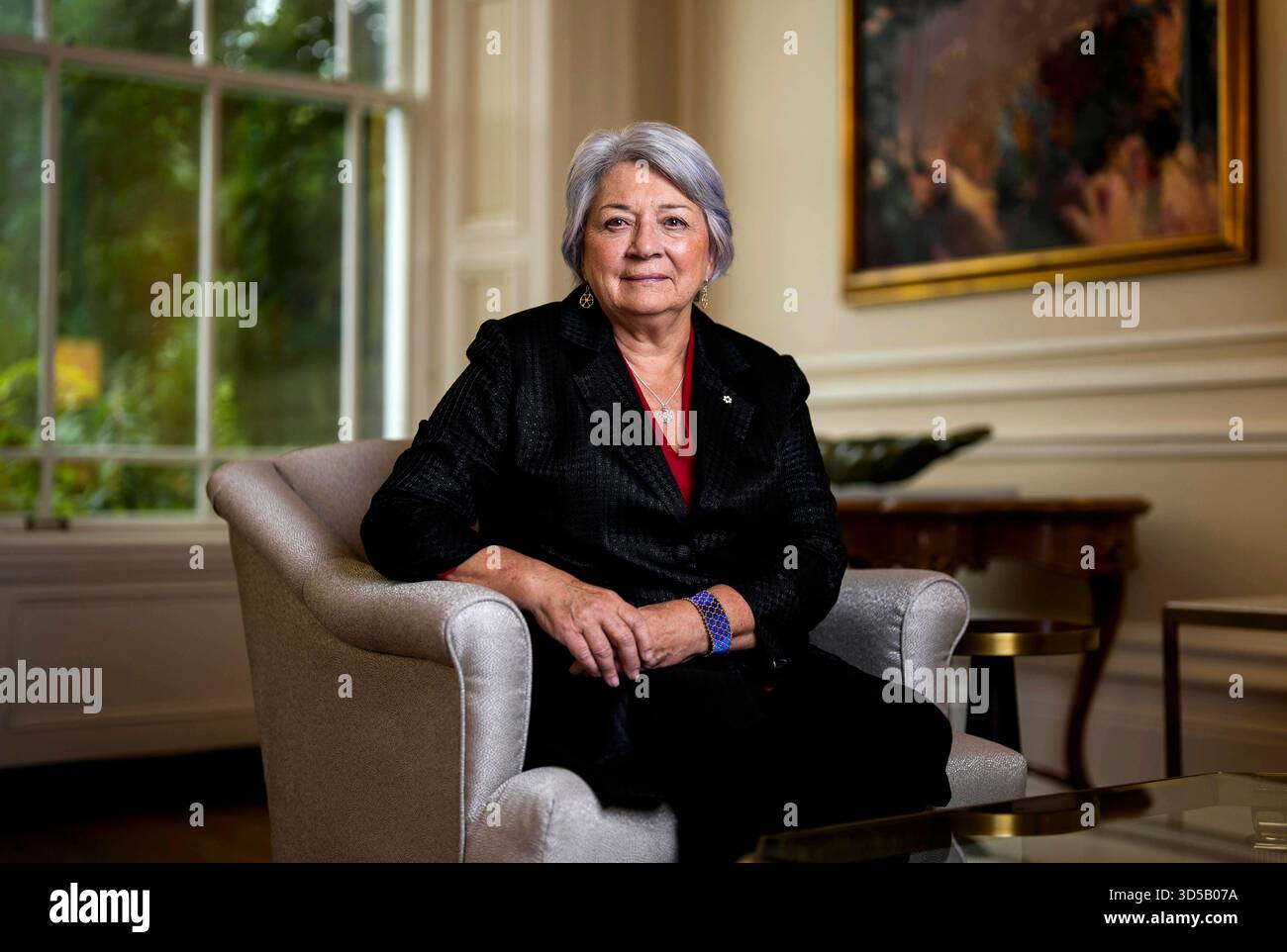 Gov. Gen. Mary Simon at Rideau Hall in Ottawa on Friday, Sept. 26, 2025. THE CANADIAN PRESS ...