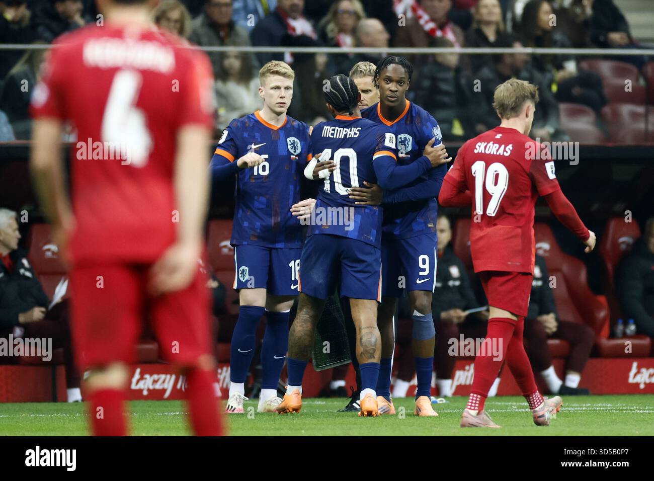 WARSAW - Emmanuel Emegha of the Netherlands makes his debut during the ...