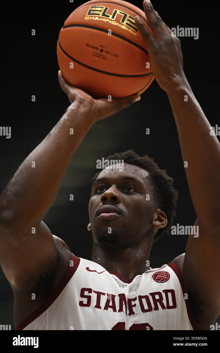 STANFORD, CA - NOVEMBER 12: Stanford Cardinal forward Chisom Okpara (10 ...