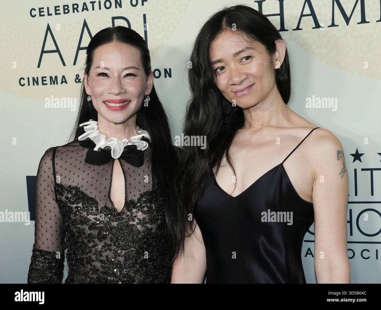 (L-R) Lucy Liu and Chloé Zhao at The Critics Choice Association's 4th ...
