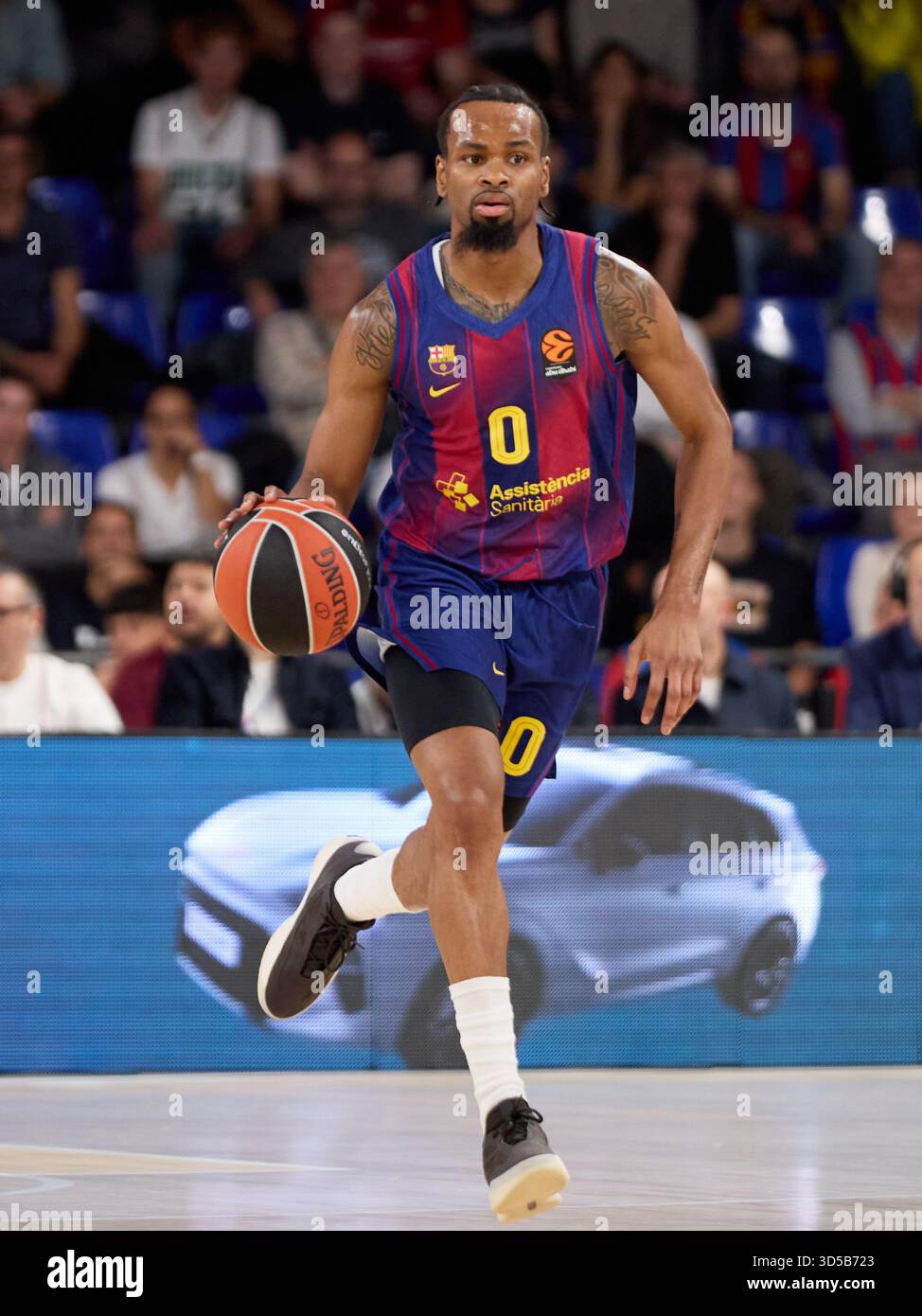 Kevin Punter of FC Barcelona in action during the EuroLeague regular ...