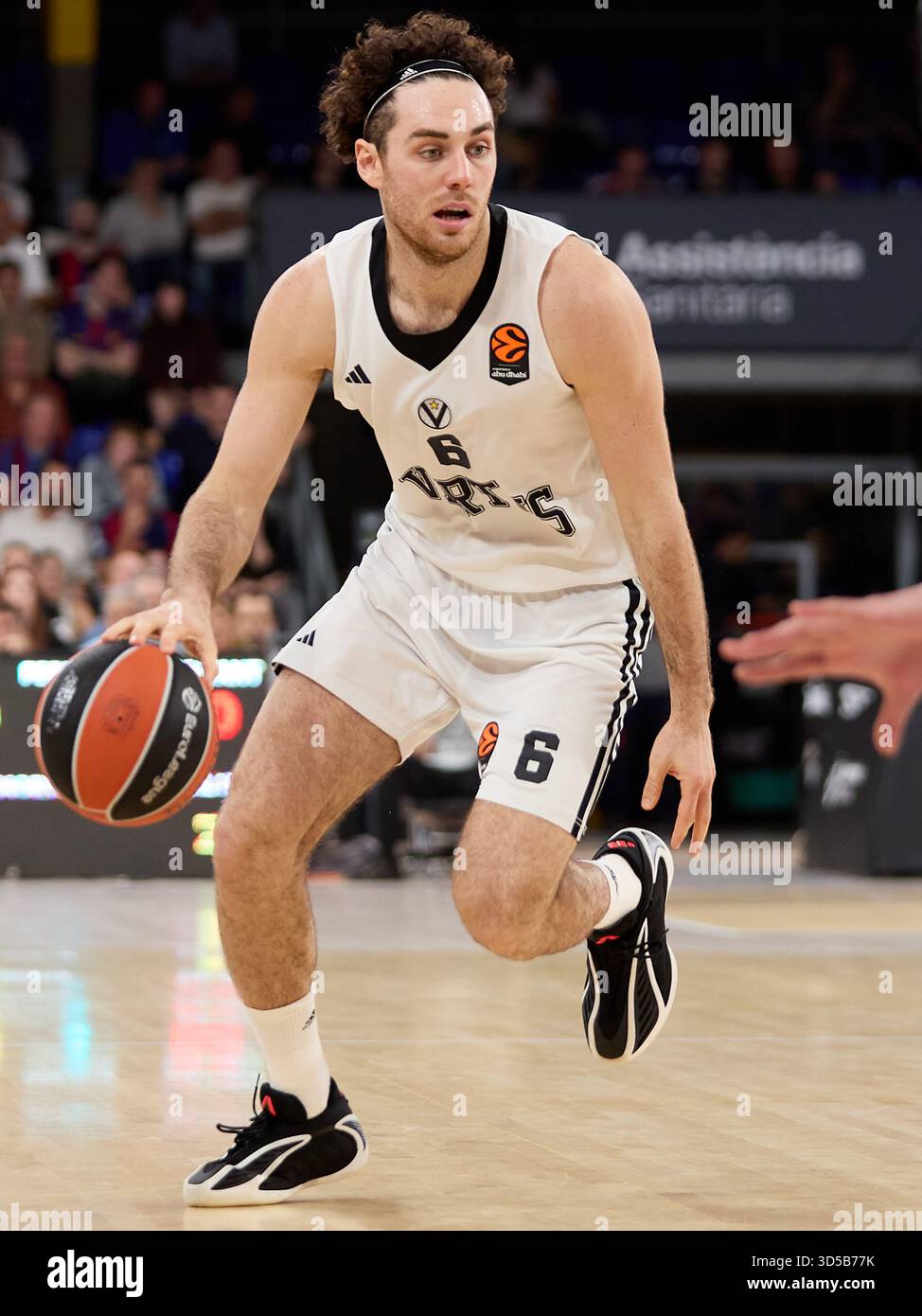 Alessandro Pajola of Virtus Bologna in action during the EuroLeague ...