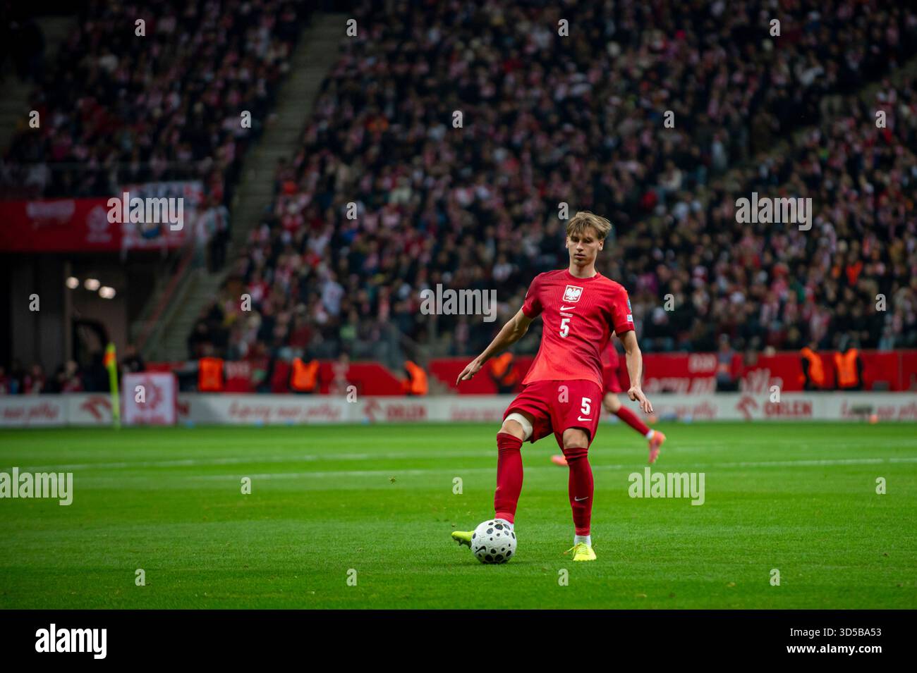 Jan Zió?kowski of Poland during the FIFA World Cup 2026 European ...