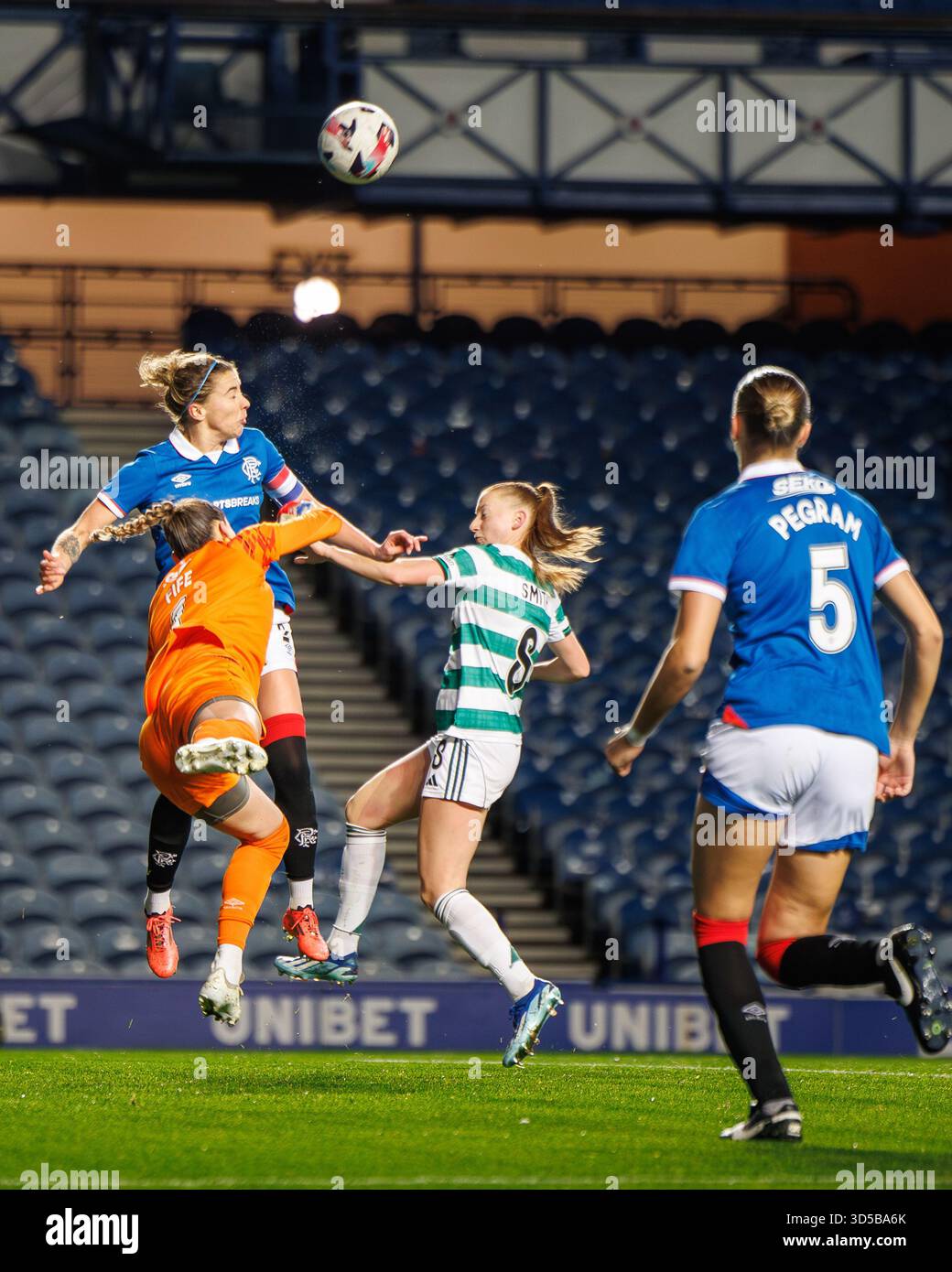 Ibrox Stadium, Glasgow, Scotland, UK. 14th Nov 2025. Rangers V Celtic ...