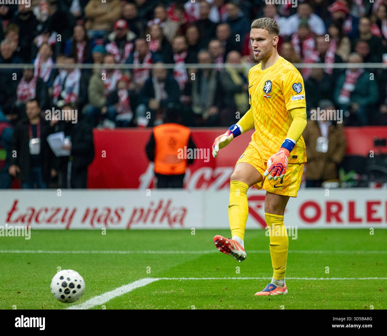 Bart Verbruggen of Netherlands during the FIFA World Cup 2026 European ...