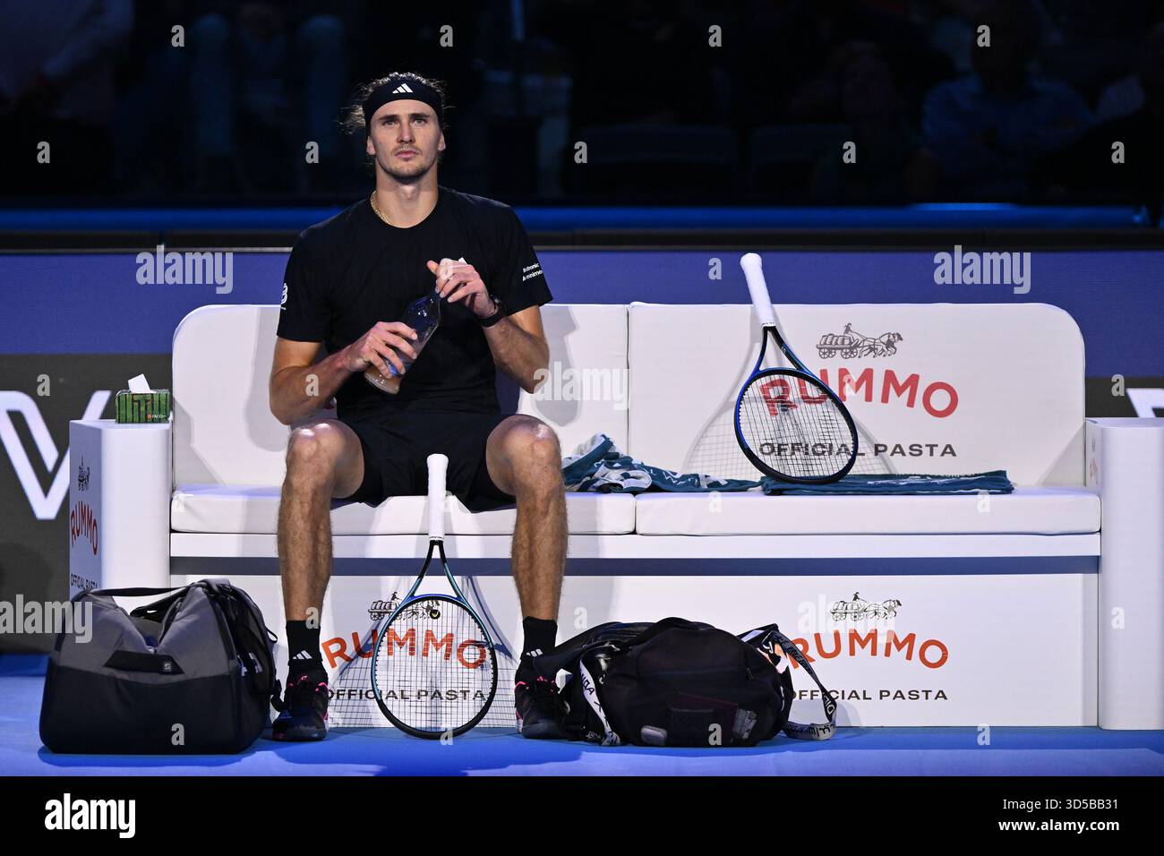 Alexander Zverev (GER) during the singles match between Alexander ...