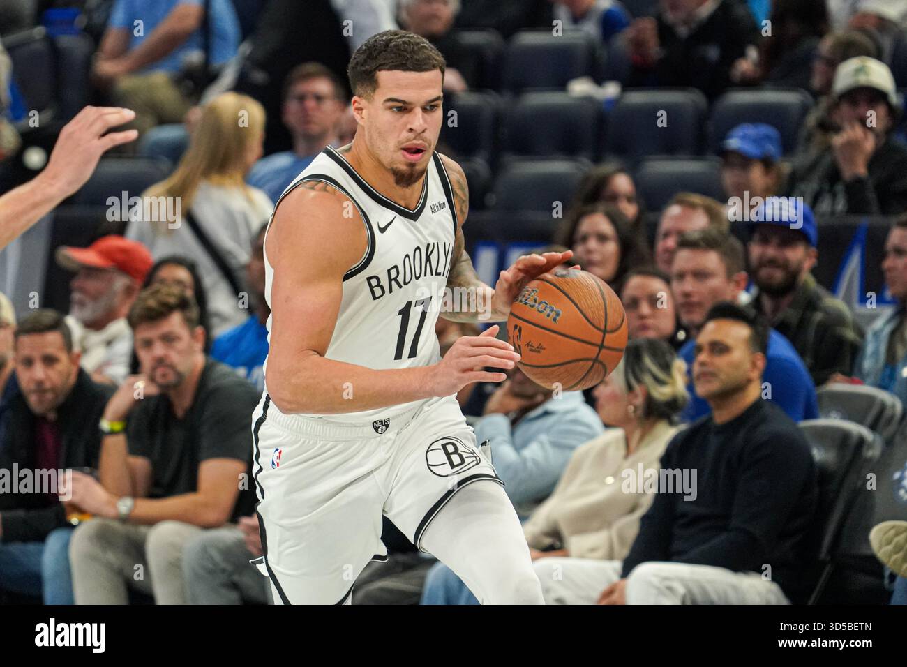 Orlando, Florida, USA, November 14, 2025, Brooklyn Nets forward Michael ...