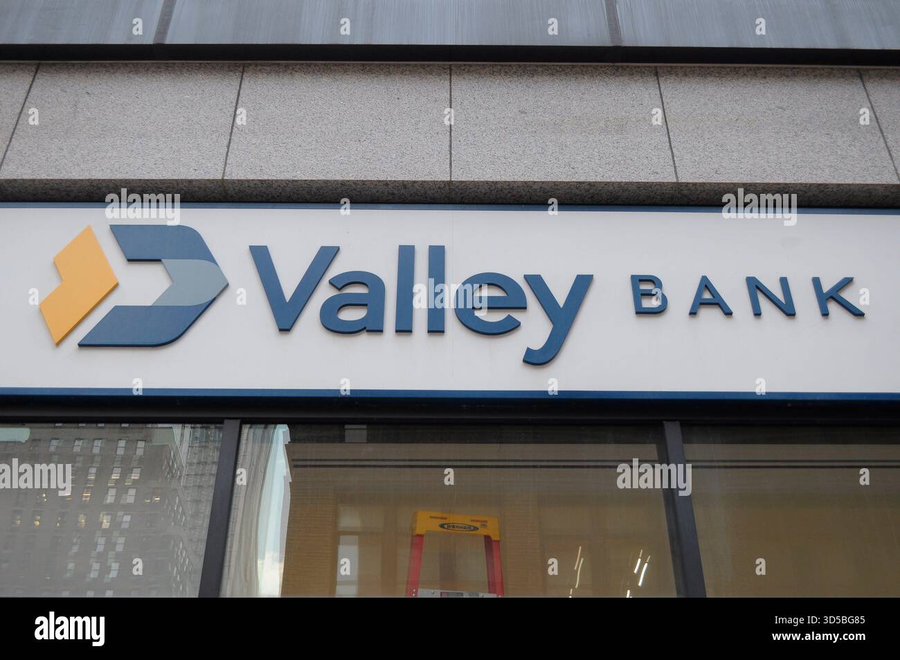 A Valley Bank is seen in Manhattan, New York City. (Photo by Jimin Kim ...