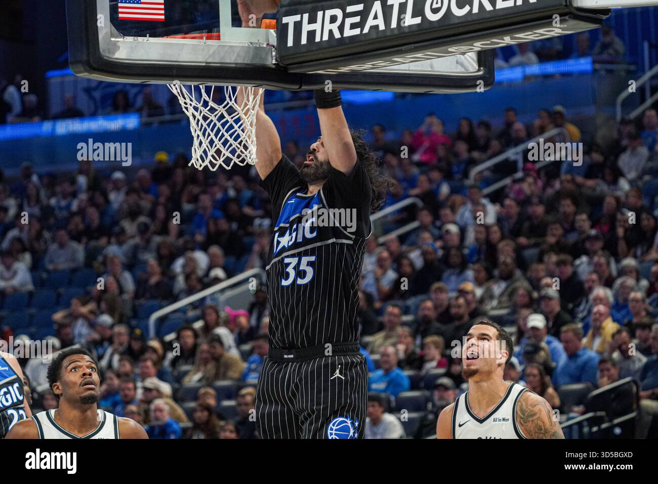 Orlando, Florida, USA, November 14, 2025, Orlando Magic center Goga ...