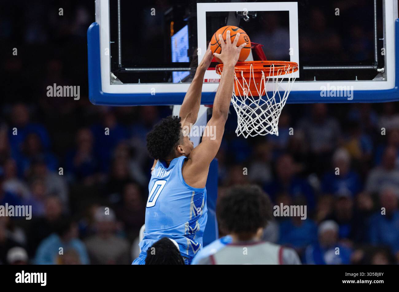 Creighton's Jasen Green (0) dunks against Maryland-Eastern Shore during ...