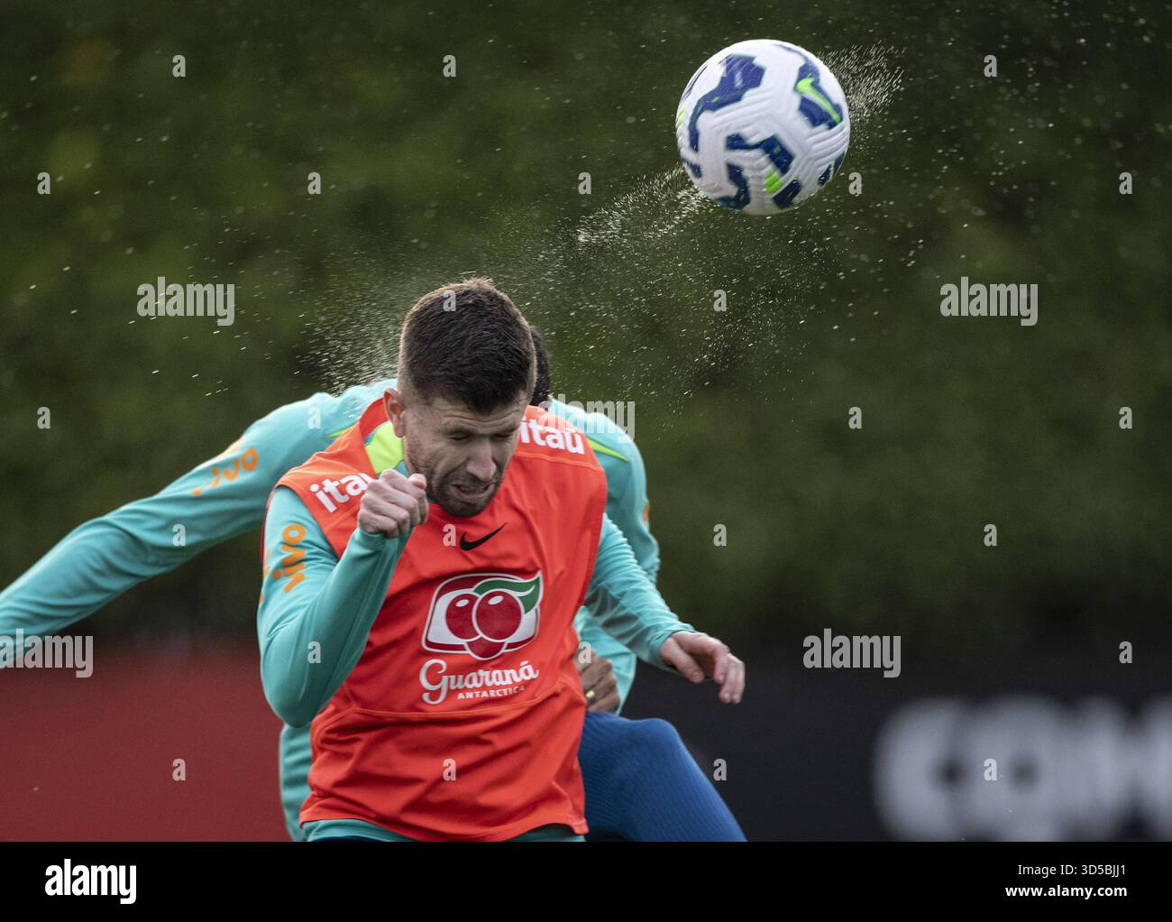 Caio Henrique during an open football training session of the Brazilian ...