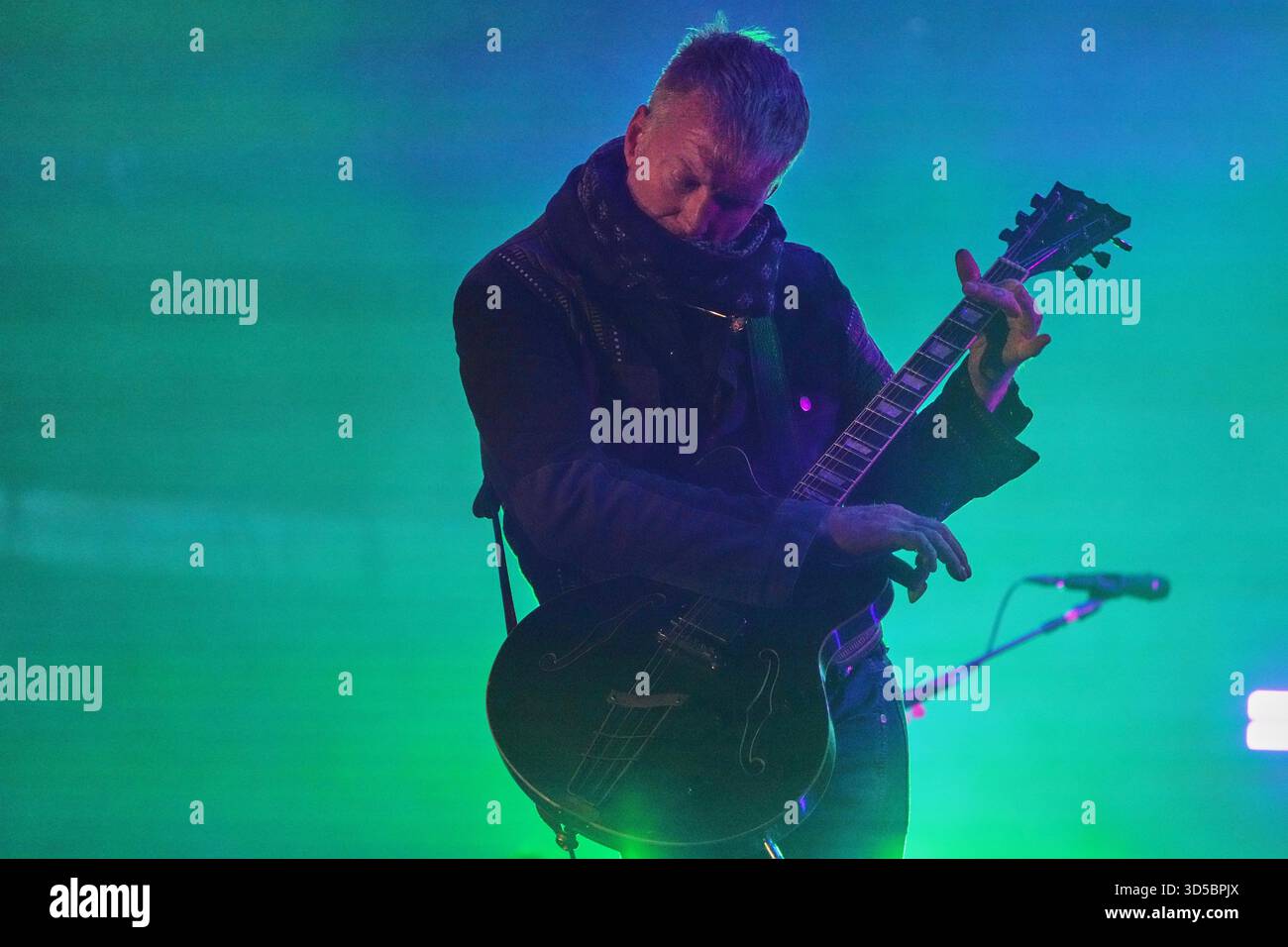 Josh Homme, leader of the U.S. rock band Queens of the Stone Age ...