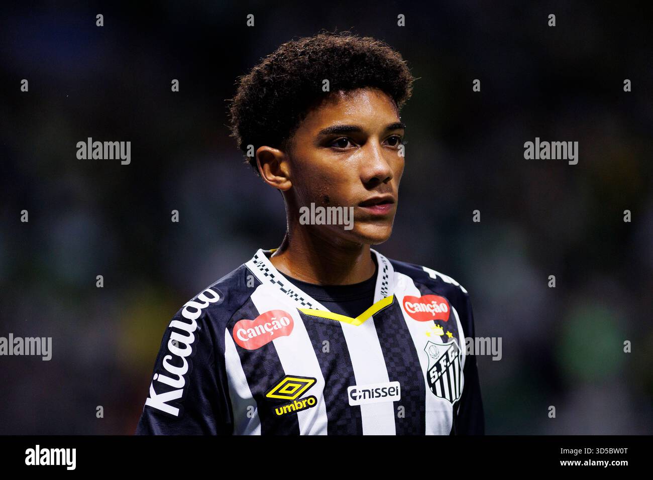 São Paulo, Brazil - November 06: Robson Júnior of Santos looks on ...