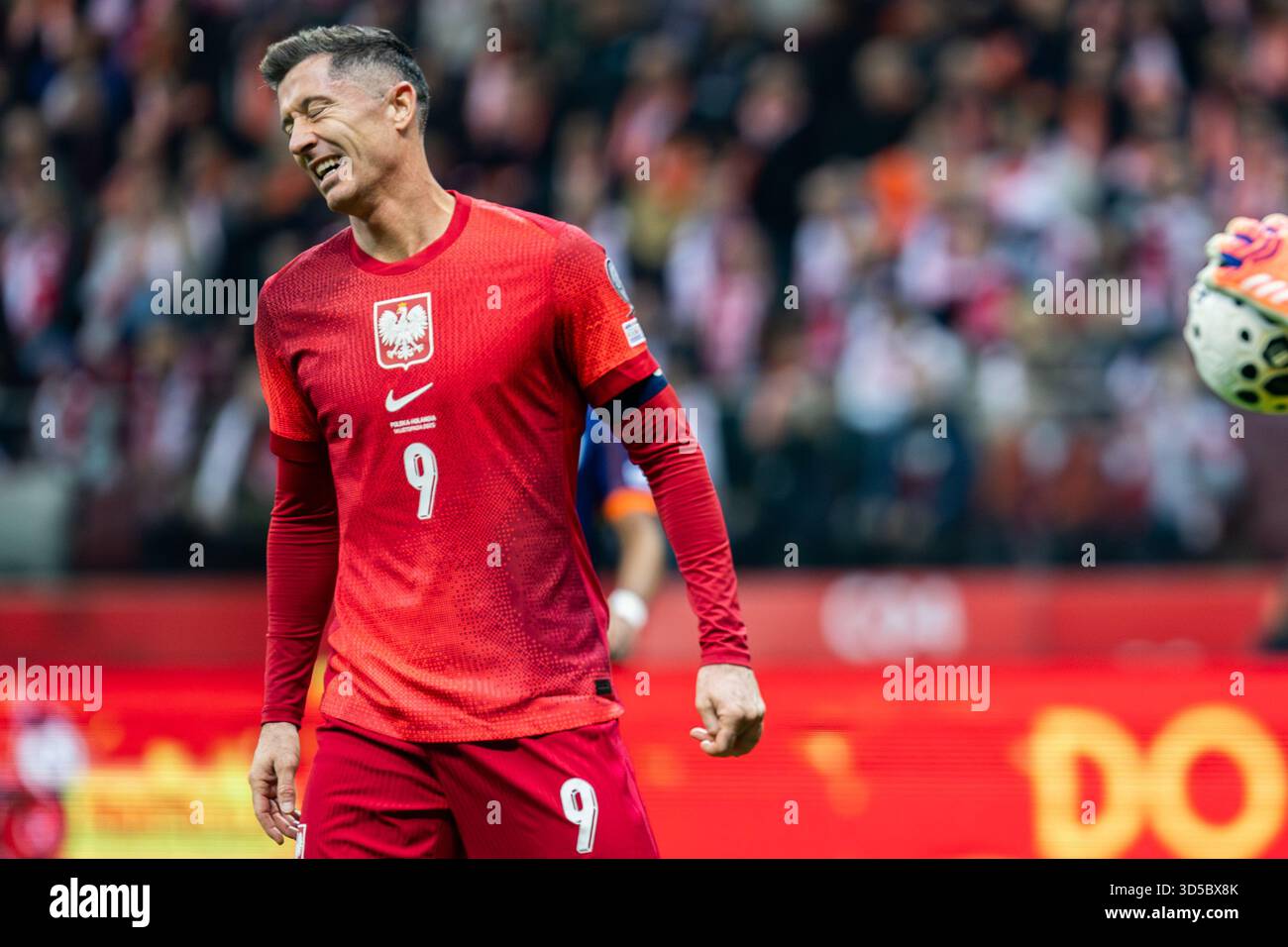Robert Lewandowski of Poland seen during the European Qualifiers for ...