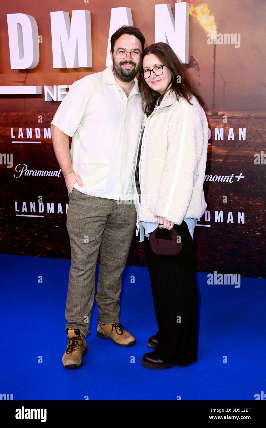 David Brückner und Freundin Jennifer Trommer bei der Europapremiere der ...
