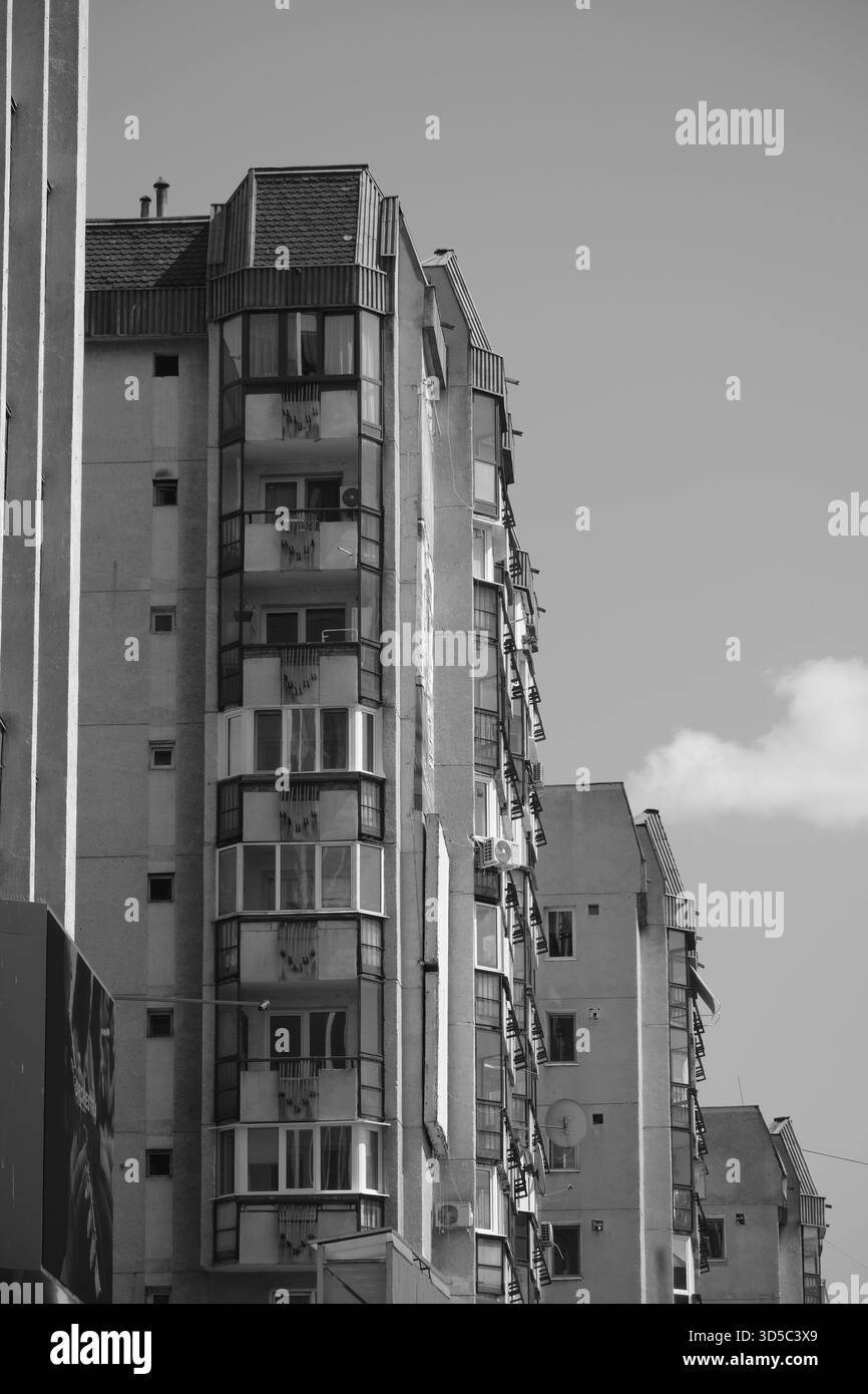 Would have been built in romania Black and White Stock Photos & Images ...