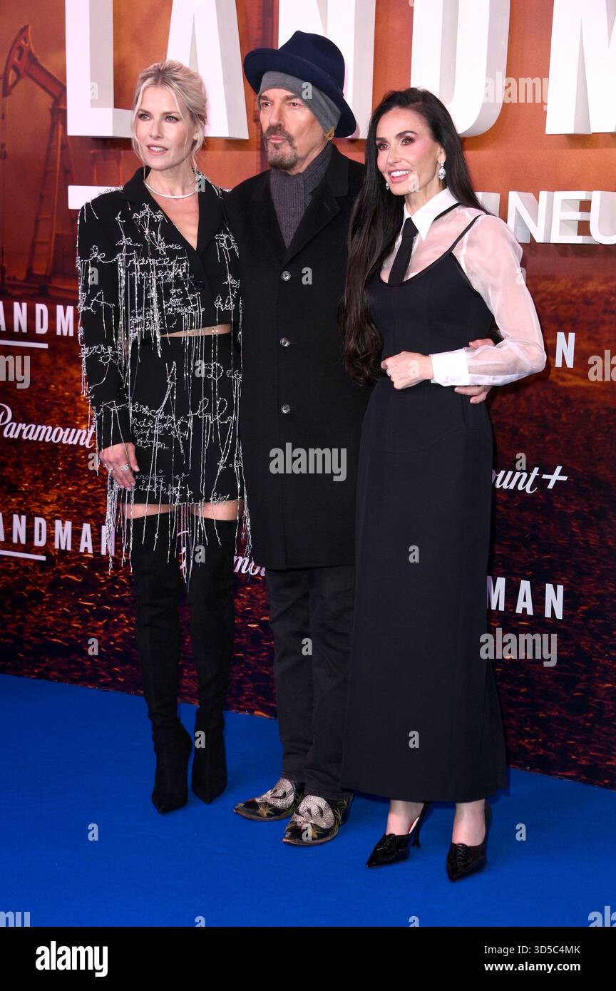 Ali Larter, Billy Bob Thornton and Demi Moore at the European premiere ...