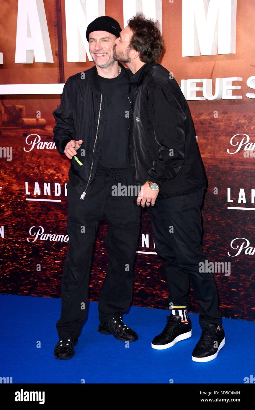 Mark Waschke and guest at the European premiere of the 2nd season of ...