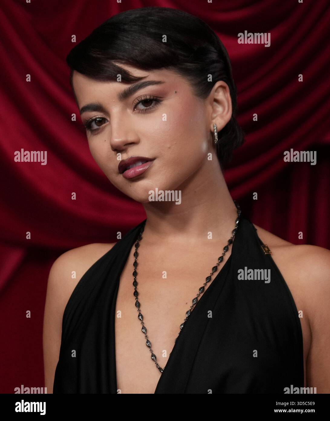 Isabela Merced arrives at the TirTir's RADIATE IN RED Pop Up ...