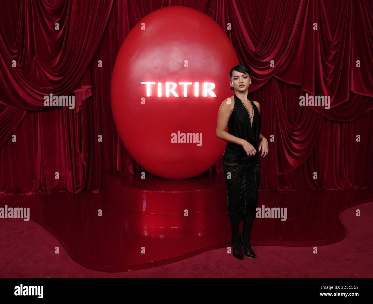 Isabela Merced arrives at the TirTir's RADIATE IN RED Pop Up ...