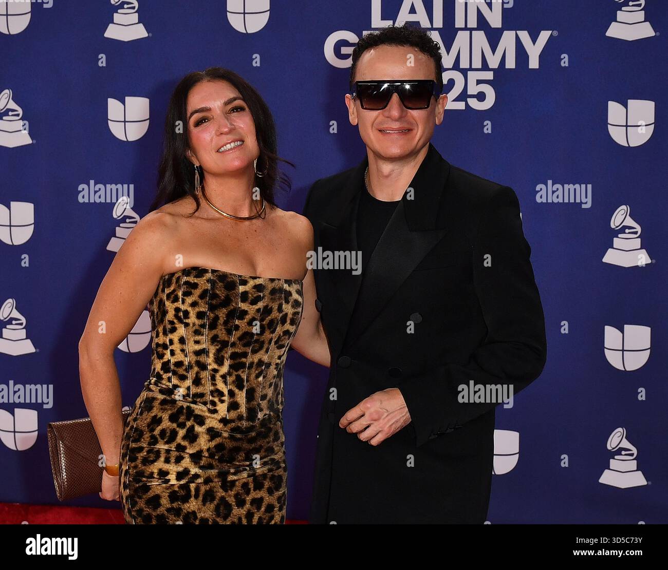 Juliana Posada and Fonseca attend The 26th Annual Latin GRAMMY Awards ...