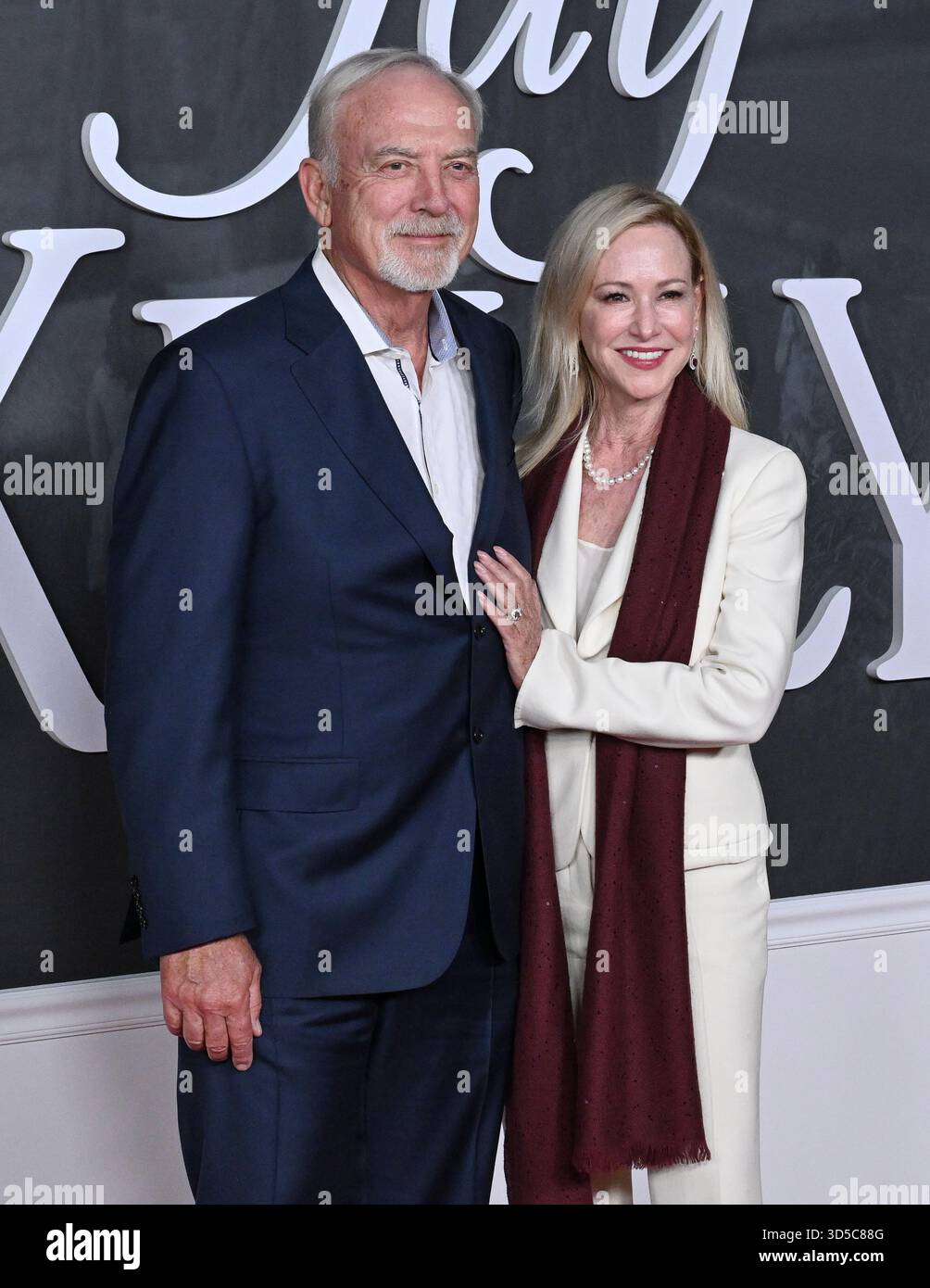 November 11, 2025, Hollywoood, California, USA: JAMES KEACH and NANCY ...