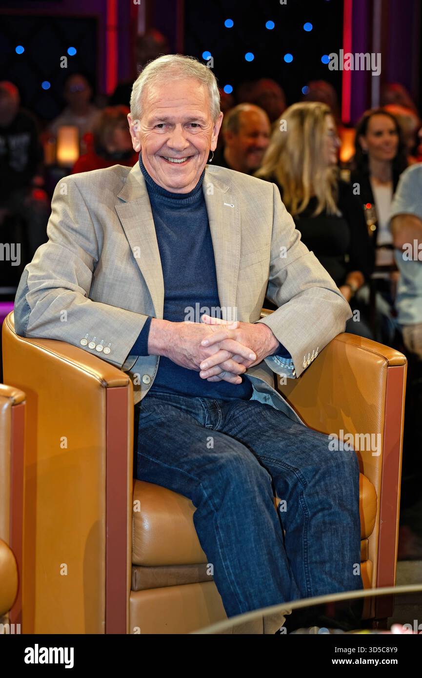 MDR - Riverboat. Moderator Fritz Egner anläßlich der Aufzeichnung der ...