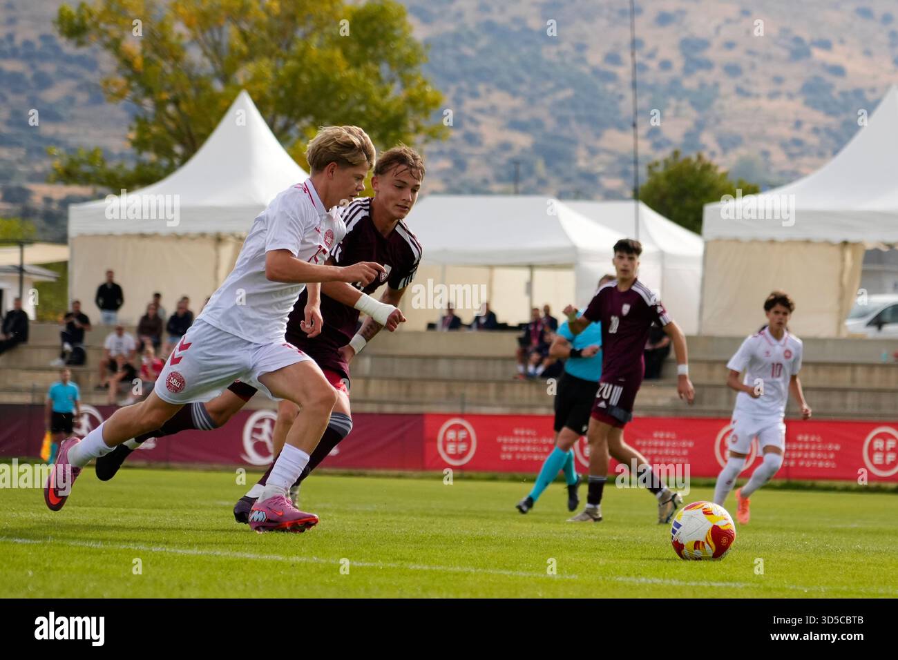 Los Angeles de San Rafael, Spain, October 8th 2025: Mads Meedom ...