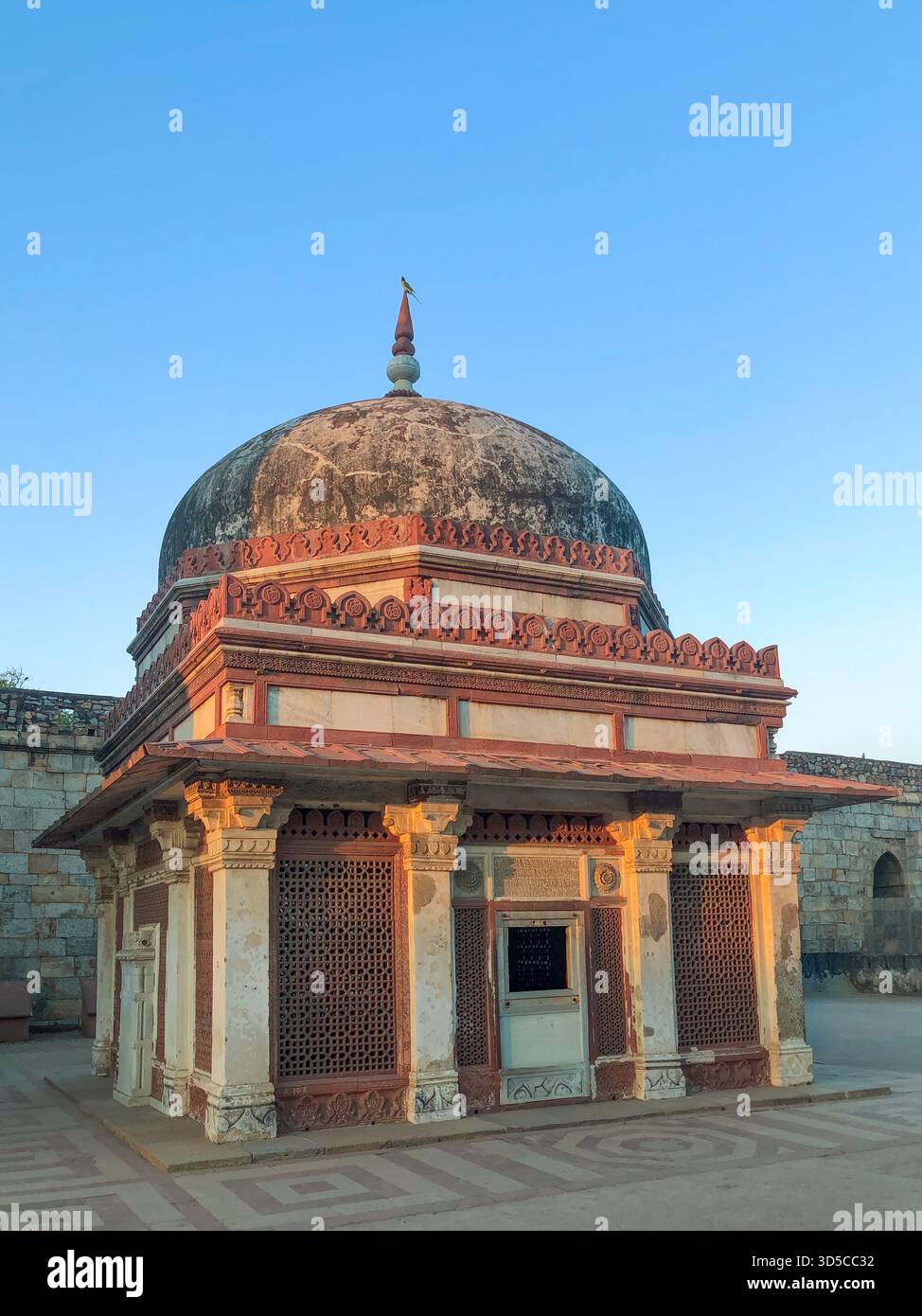 Tomb of Imam Zamin at famous Qutub Minar complex in New Delhi, India ...