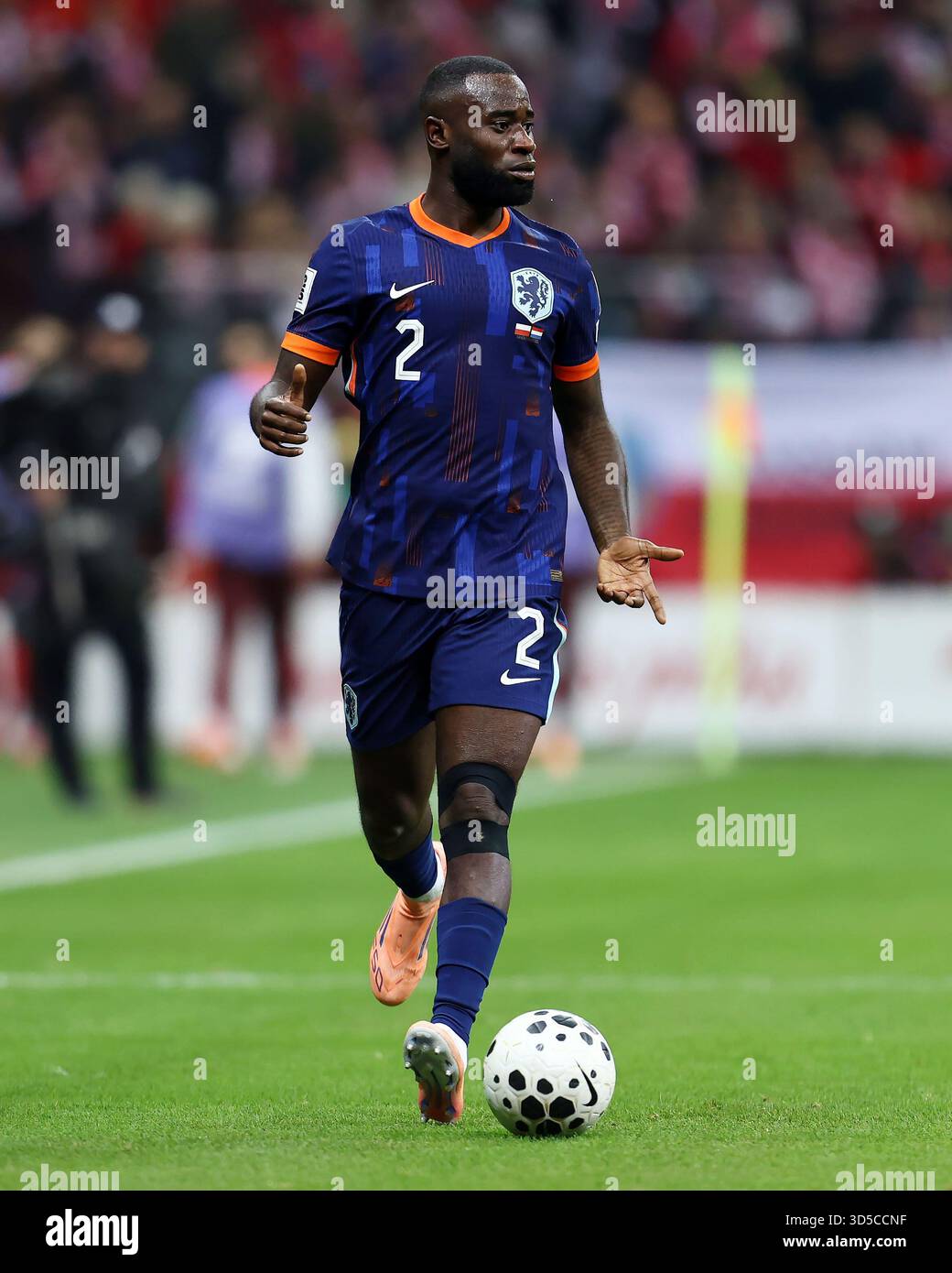 Lutsharel Geertruida of Netherlands during the FIFA World Cup 2026 ...