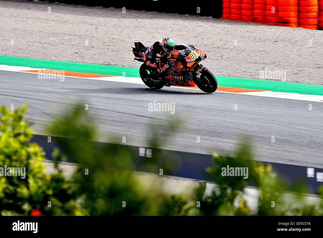 Soutafrican rider Brad Binder (Red Bull KTM Factory Racing) on action ...