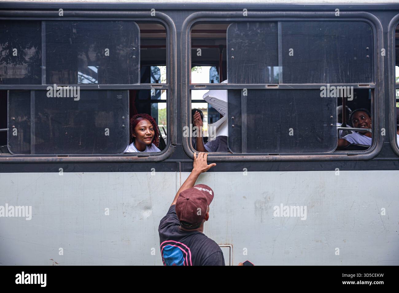 November 14, 2025, Belem, Brazil, Brazil: A young woman from a local ...