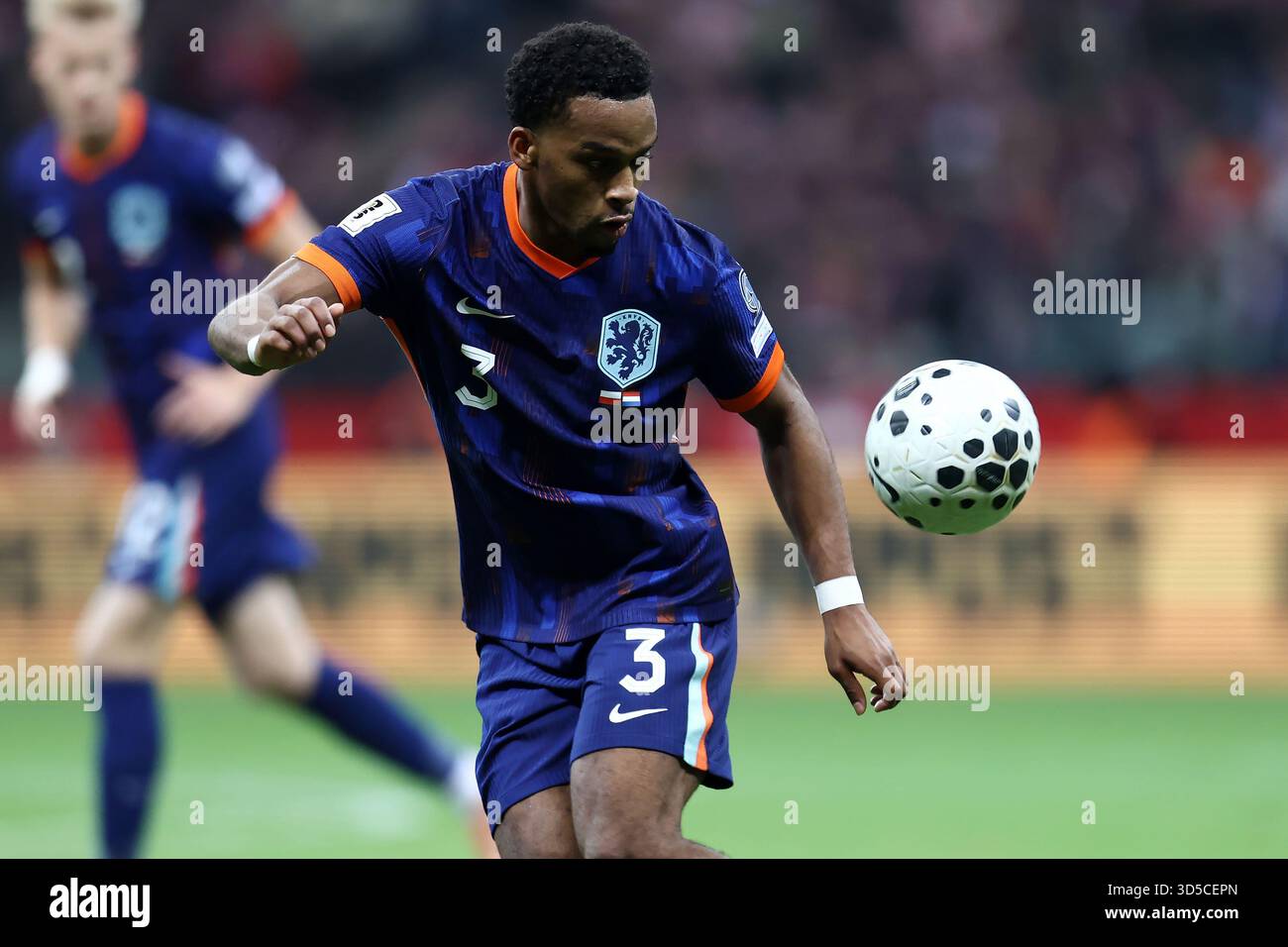 Jurrien Timber of Netherlands during the FIFA World Cup 2026 ...
