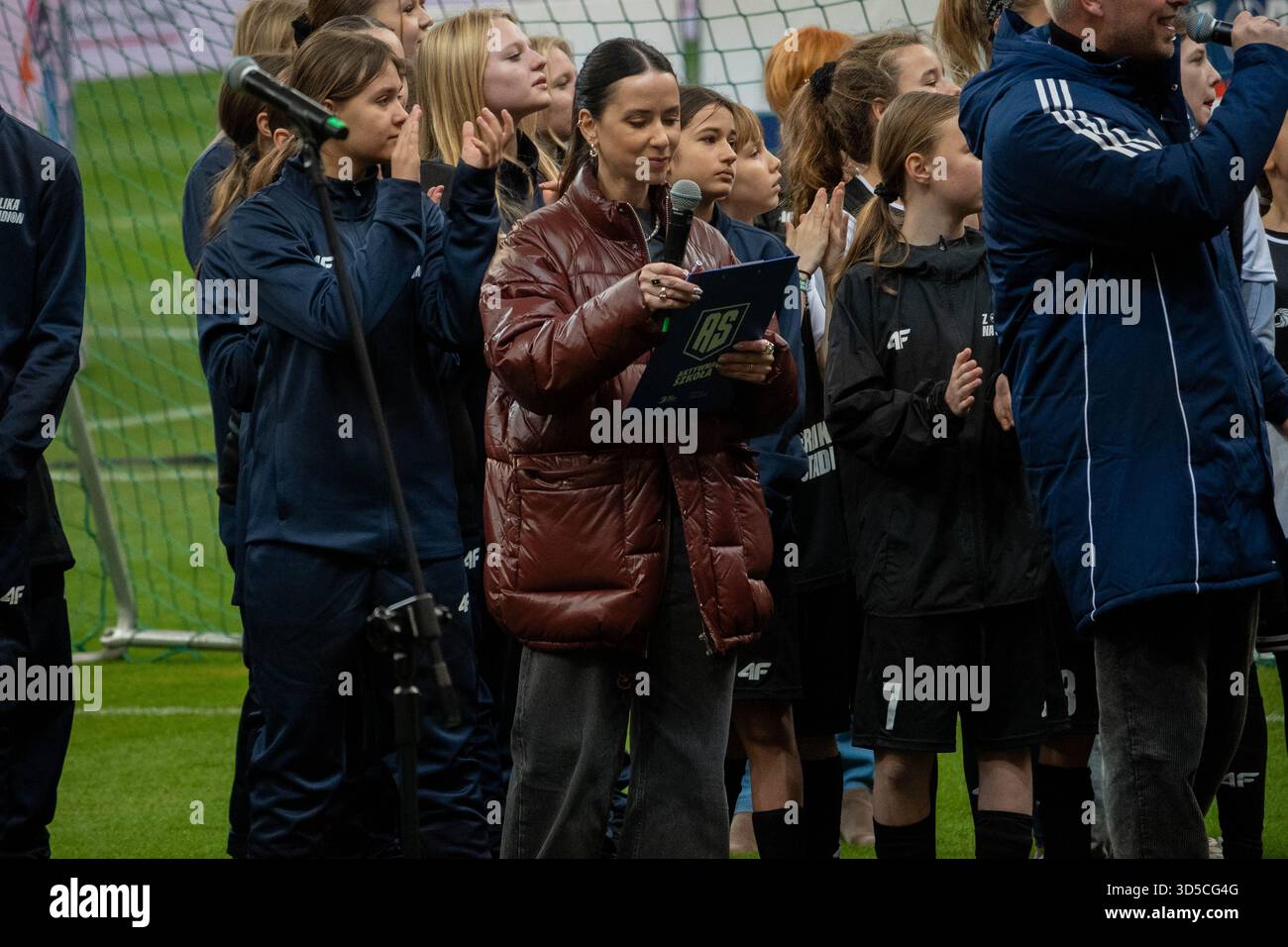 Warsaw, Poland. MAJA STRZELCZYK seen during Puchar Tymbarku final Stock ...