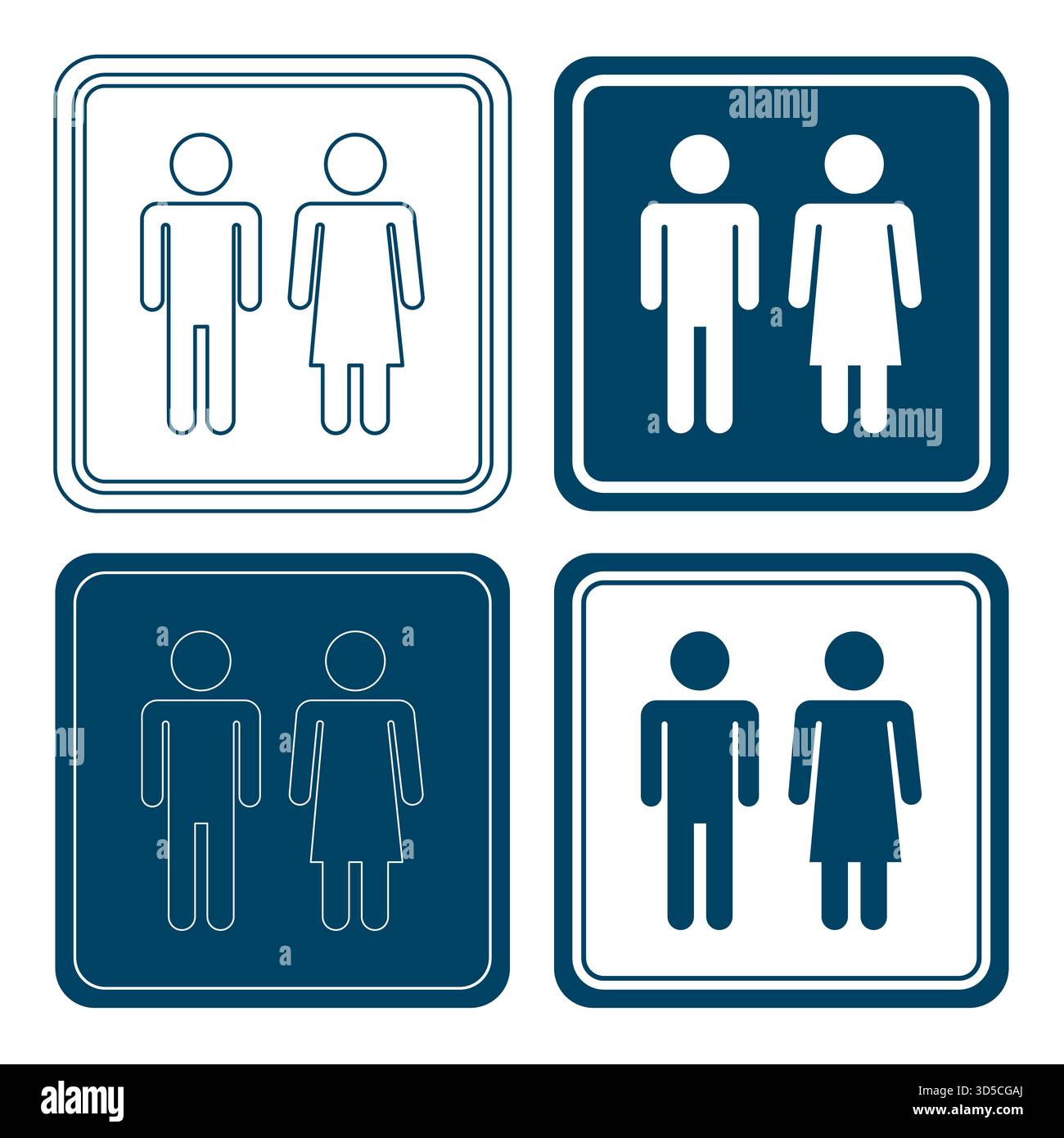 Public convenience facility Stock Vector Images - Alamy