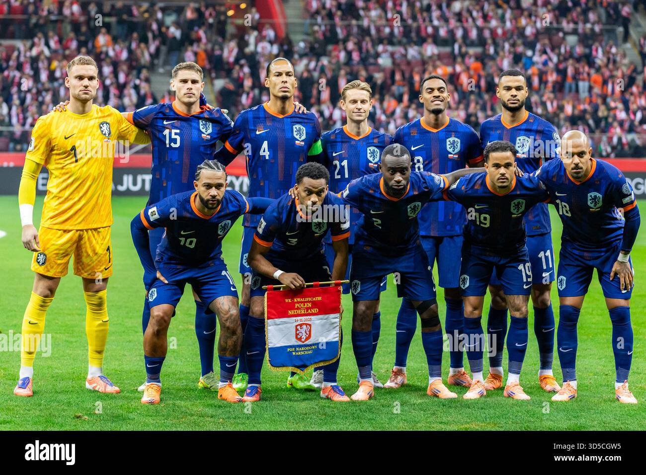 Team of Netherlands pose for a group photo during the 2026 FIFA World ...