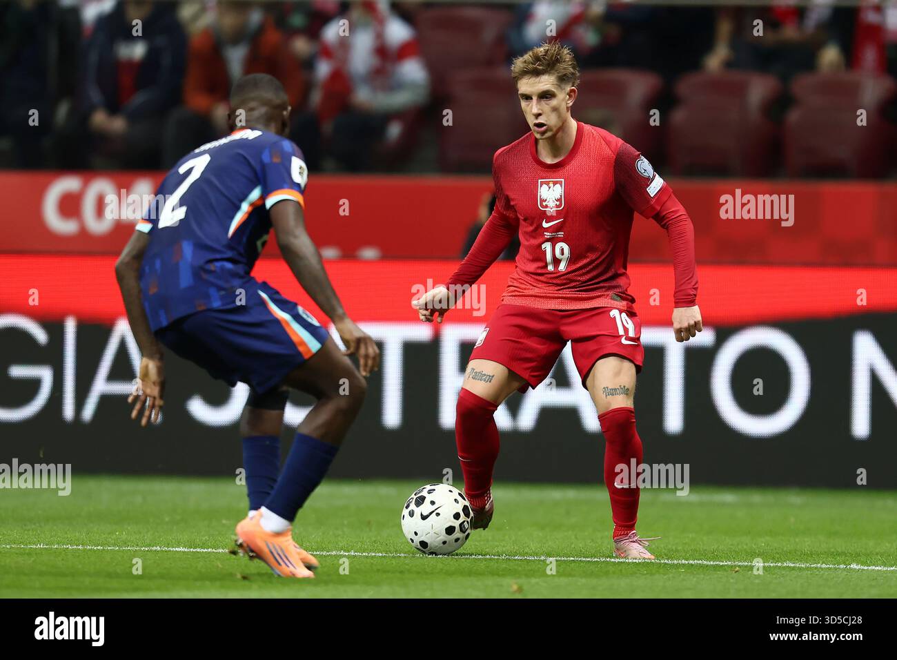 Michal Skoras of Poland during the FIFA World Cup 2026, Qualifiers ...