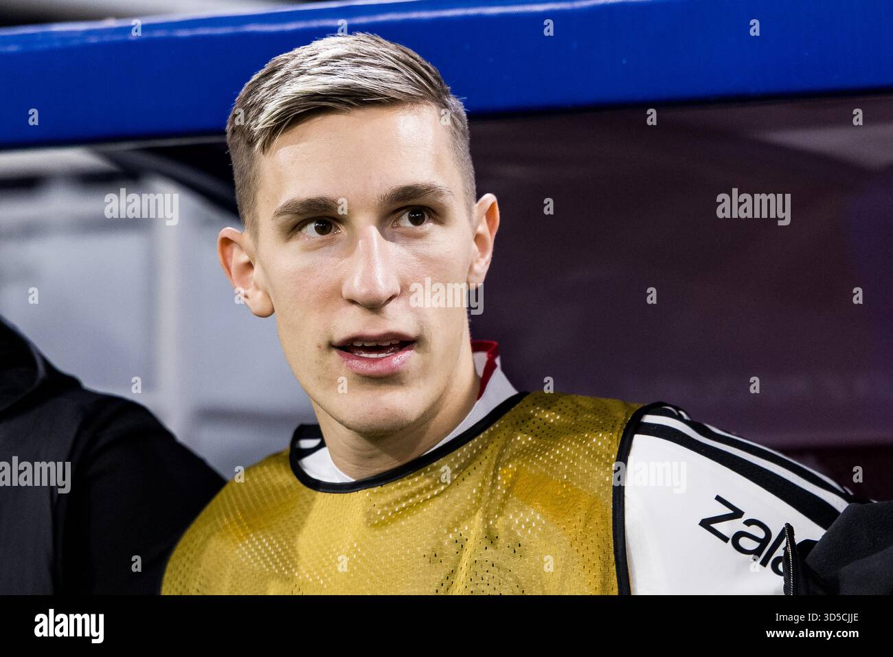 Nico Schlotterbeck (Germany, 15) during the anthem FIFA World Cup UEFA ...